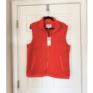 Goodfellow & Co | Jackets & Coats | Nwt Goodfellow Co Red Zip Up Vest ...